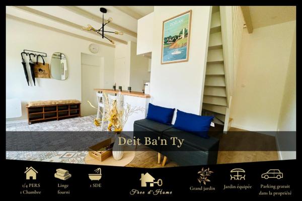 Gîte Deit Ba N Ty - Calme Et Nature - Arzano