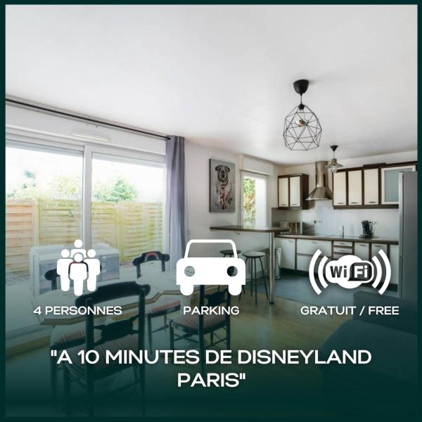 Les Pavés De Prague - Appartement Pour 4 à 10 Minutes De Disneyland Paris - Montévrain