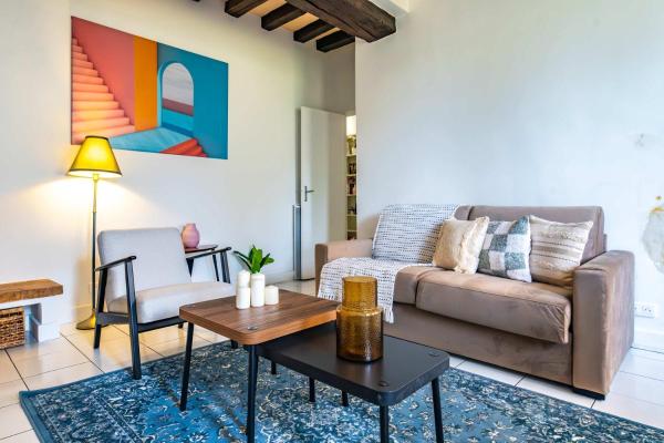 4 Guests Flat - Rue Mouffetard - Paris