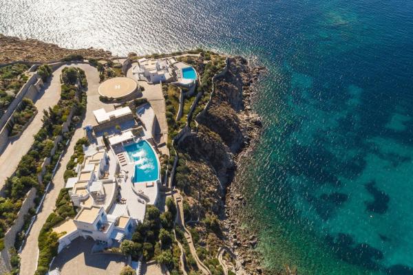 Excellent Mykonos Villa Villa Psarrou Delta 5 Bedrooms Stunning Sea Views Psarrou - Mykonos