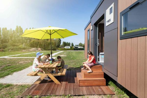 Vakantiepark Klein Strand - Luxe Chalet 6p - Bredene