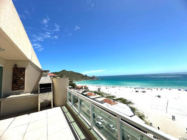 Luxuosa Cobertura Vista Mar- Praia Grande - アハイアウ・ド・カボ