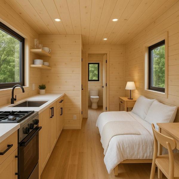 1-bedroom Unique Eco Log Cabins In Parry Sound #105 - Parry Sound