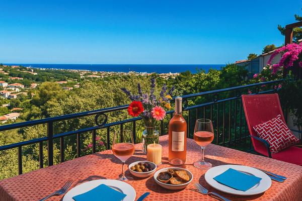 Villa Bleu Azur - ÉLégance Privée Avec Vue Mer & Montagne - Cagnes-sur-Mer