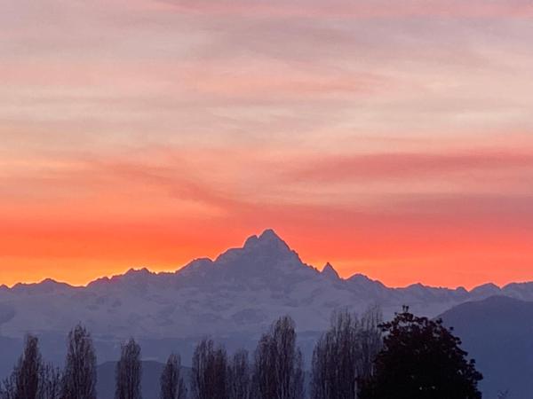 Tramonto Sul Viso "Dormire Ai Piedi Del Monviso Vicino A Saluzzo" - Saluzzo