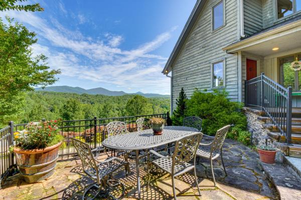 Hilltop Home With Panoramic Forest And Mountain Views! - Dahlonega, GA