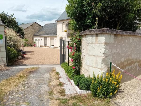 Charmante Maison En Pierre Avec Jardin Près De Chinon - Fr-1-381-608 - Indre-et-Loire