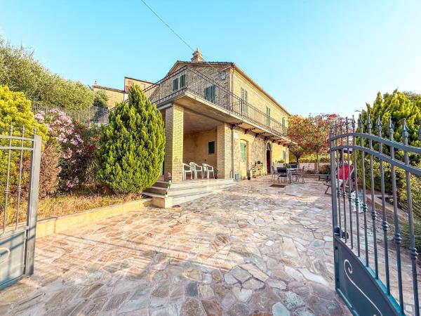 Villa Frankfort In Collina A Monsampolo Tr A834 - Grottammare