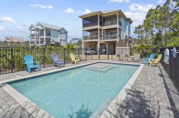Our Kind Of Paradise Pool-pet Friendly- Sleeps 12 - St. George Island, FL