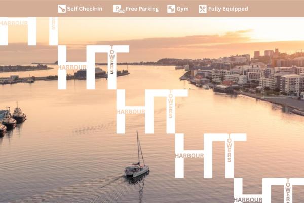 Harbour Towers, Newcastle's Elite Apartment Stays, Free Parking & Tram Access - NUspace, The University of Newcastle
