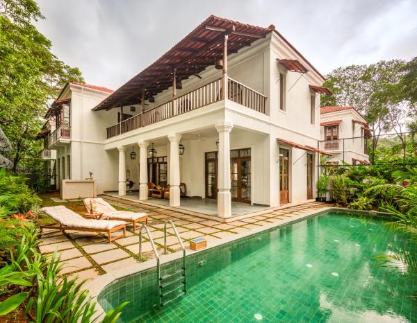 La Morena By The Blue Kite - Luxurious & Spacious 4 Bhk Villas In Assagao, Private Pool, Balcony, Kitchen, Patio And Security - Goa