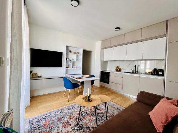 Lux & Modern 1bdr Apt, Free Parking - Zagreb