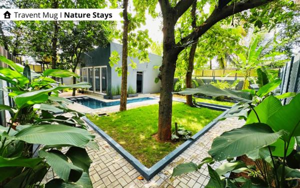 The Calms Villa By Travent Mug - Kanakapura