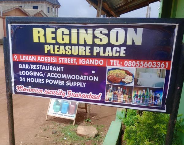 Reginson Pleasure Place - Nigeria