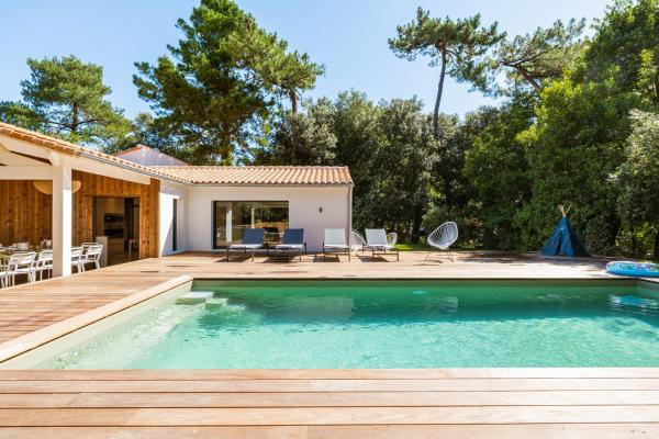 Villa éVasion Familiale Avec Piscine & Mer à 200m - La Rochelle
