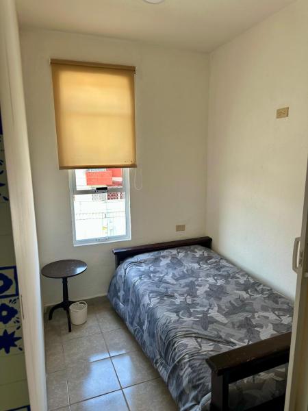 Room In Modern Apartment With Garden - Puebla