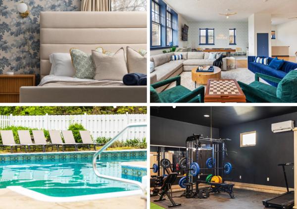 Schoolhouse Now Lux Bnb! Gym, Sauna, Hottub, Gameroom - Michigan