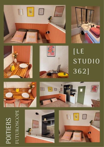 Le Studio 362 Proche Futuroscope Et Arena 1 à 2 Pers - Chasseneuil-du-Poitou