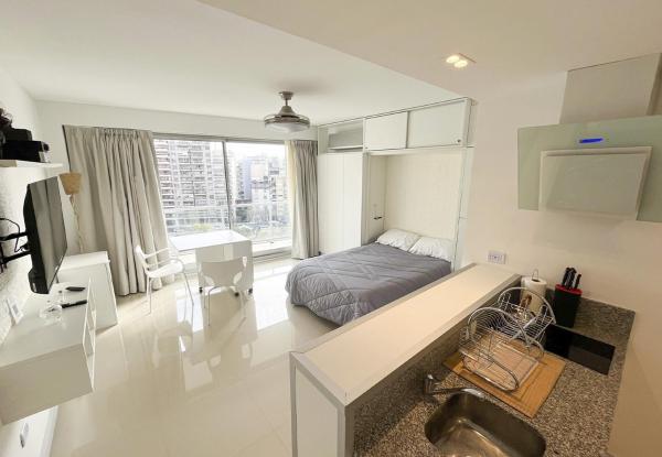 Rentup - Luminoso Monoambiente Con Piscina Y Gym Zona Sanatorios - Recoleta