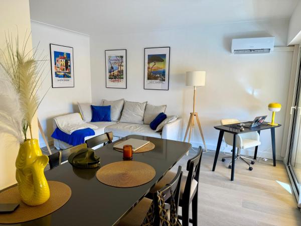 Cannes Centre - Sea View - Modern - Walking Distance Beach And Palais Des Festivals - Valbonne