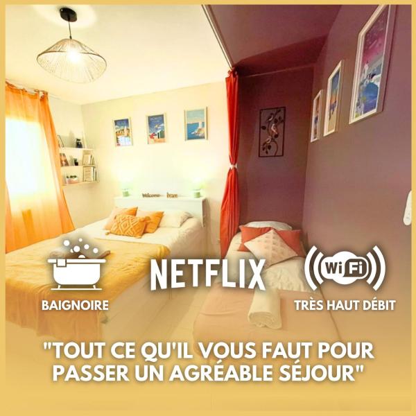 Coin Zen Sulnacoise, Linge, Petit-déj - Theix