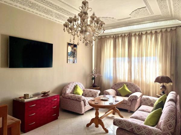Spacious 140m Family Flat With Air Conditioner - Fes