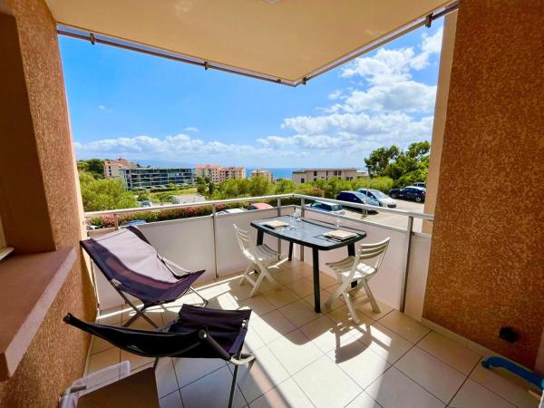 Casamea - Vue Mer, Clim & Parking, Proche Plage - Aéroport Ajaccio Napoléon Bonaparte (AJA)