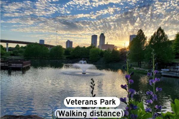 2br Near Bok And Blue Dome - Gym, Lounge - タルサ, OK