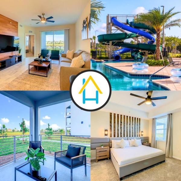 Homely Lakeview 3br Condo With Waterpark - Orlando