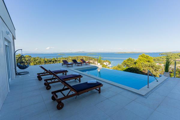 My Dalmatia - Sea View Villa Belvedir With Private Heated Infinity Pool - Sali