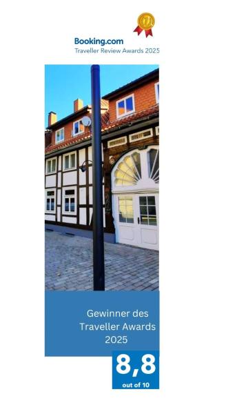 Flair Apartments 'Fachwerk & Flair' - Altstadt-apartment 78 Qm Für Urlaub Oder Geschäftsreise, Innenstadtlage, Ruhig, Modern, 900 M Bahnhof, 24 Std Check-in, Wlan, Streaming, Küche, Regendusche, 2 X Doppelbett, Direkt Am Neuen Markt In Der Altstadt - Bünde