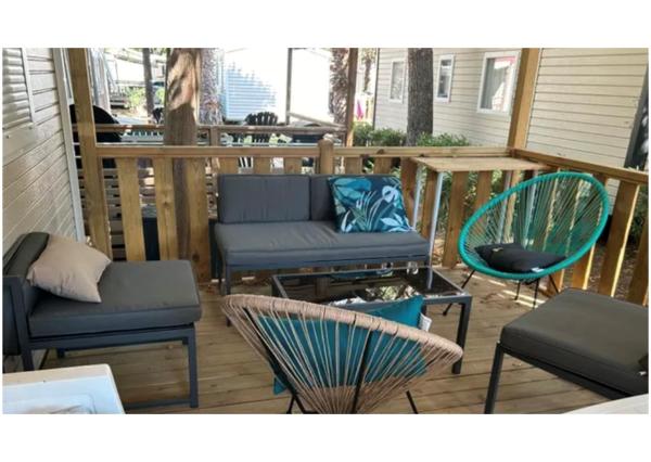 Mobil-home - Clim, Tv - Camping Le Bosc 4 éToiles - Mh-a034 - Laroque-des-Albères