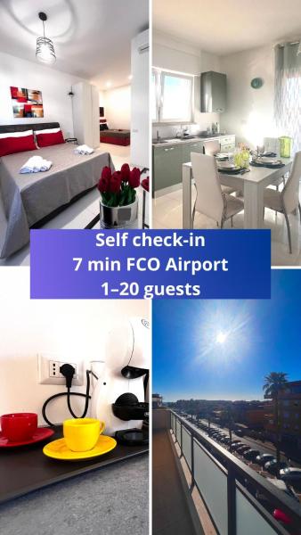 Roma Airport Sky Apartments - Aeropuerto Leonardo da Vinci de Roma-Fiumicino (FCO)