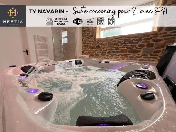 Ty Navarin - Bel Appartement Avec Spa - Brest
