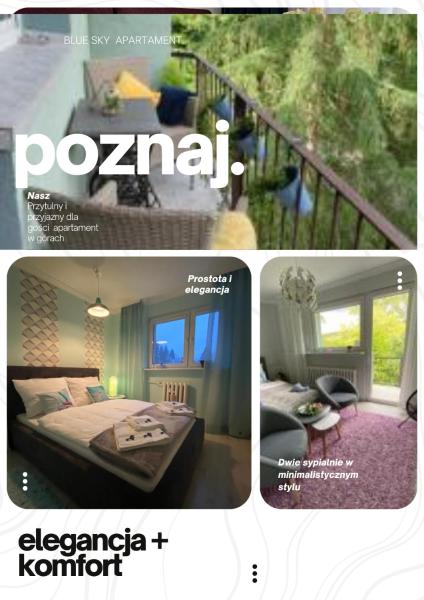 Blue Sky Apartament - Kudowa-Zdrój