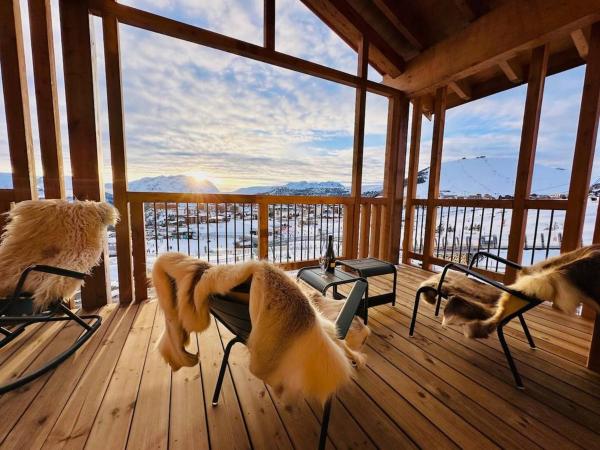 Alpe D'huez Houses - Cassini- Bel Appartement Avec Vue Ski In-ski Out Pour 6 - Le Bourg-d'Oisans