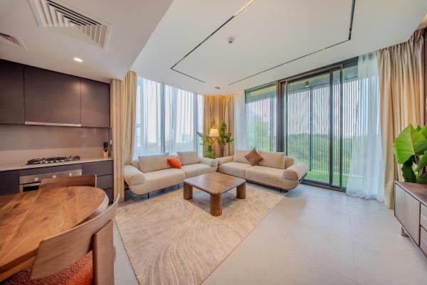 2br Home - Aljada's Amazing Green Views - Sleeps 6 - Sharjah