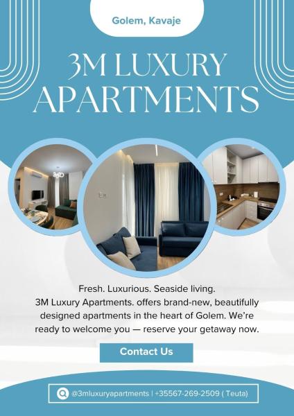 3m Luxury Apartments - Golem