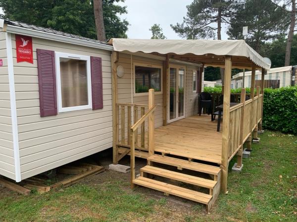 Mobil Home 6 Pers, 3ch, Terrasse, Lits Faits - Moëlan-sur-Mer
