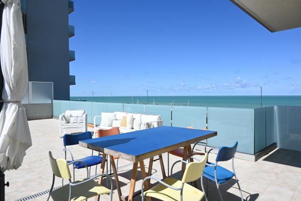 M448 - Marcelli, Trilocale Con Terrazza E Spiaggia Condominiale - Recanati