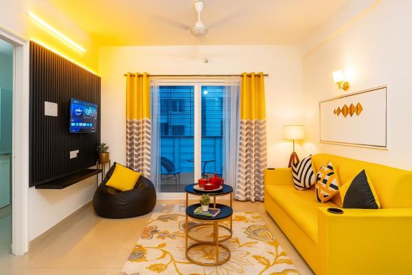 Nk Fully Furnished 2bhk Apartments With Kitchen, Wi-fi & Smart Tv - Hyderabad