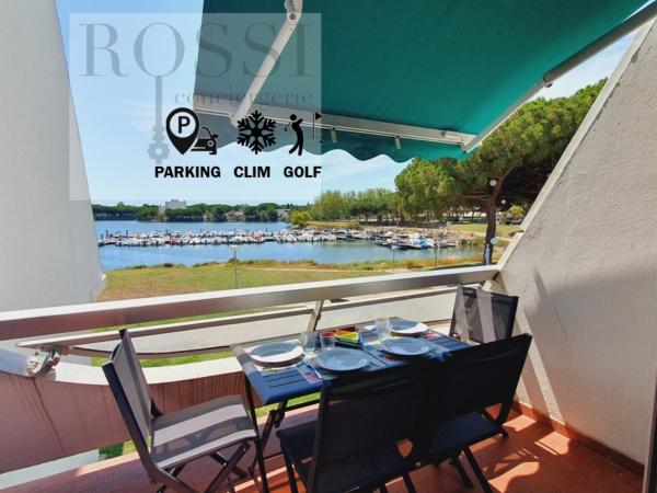 Agréable T2 Parking Clim Lac & Golf 4 Personnes - Rossiconciergerie - Linge En Option - Aigues-Mortes