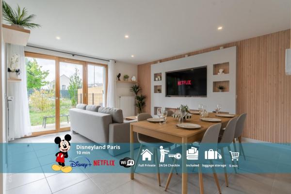 La Villa Maupiti, 12pers, 7 Min Disneyland Paris - Disneyland Paris