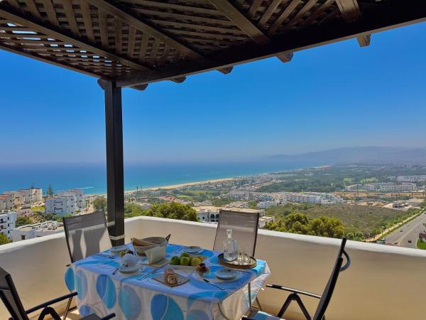 Appartement Vue Panoramique Sur Mer à Bella Vista - Tétouan