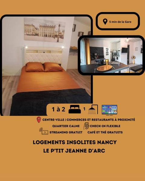 Le P'tit Jeanne D'arc Logements Insolites - Laxou