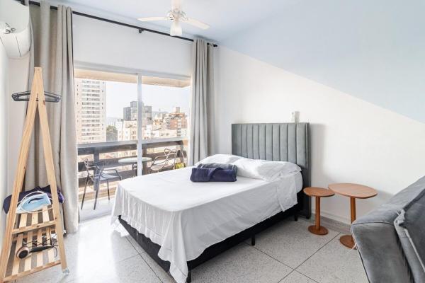 Vista Mar, Pé Na Areia, Ar Condicionado E Garagem - Santos