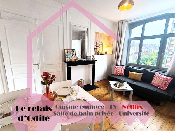 Appartement Charmant - Lille Vauban - Proche Metro - Universite - Houplines