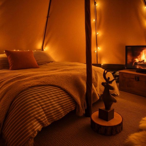 Cozy Wigwam With Heating & Tv - Caernarfon