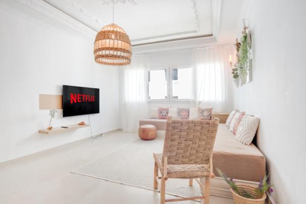 Stylish & Cosy City Apartment - Calm Location - Fast Wifi - Tanger