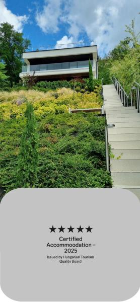 Designer Villa Above Lake Balaton & Near Water - Balatonvilágos